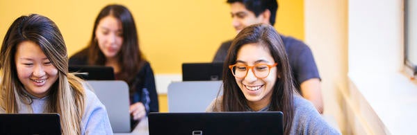 Students in computer lab Watkins (c) UCR | Science Ambassadors